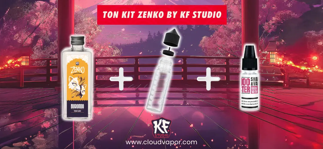 KIT ZENKO BY KF STUDIO ! – CLOUD VAPOR
