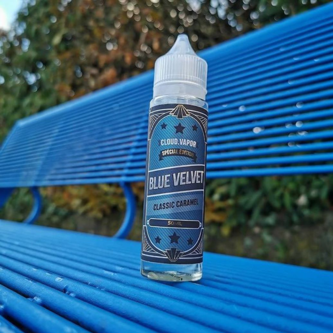 BLUE VELVET - E-liquide 50ml - Gamme VINTAGE | CLOUD VAPOR